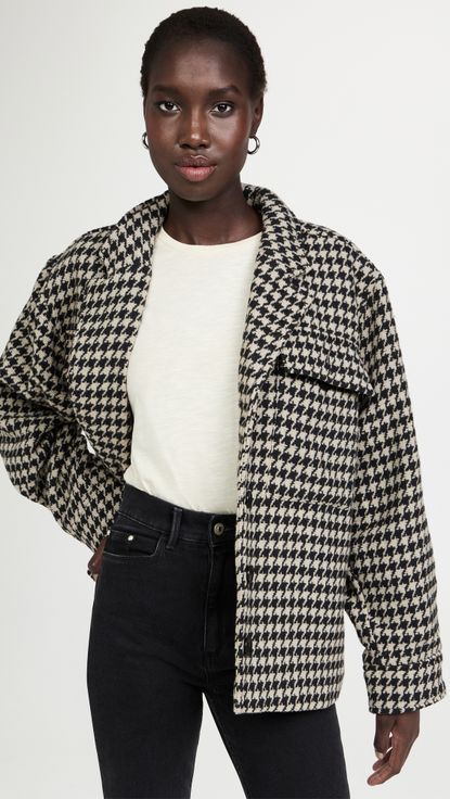 The 23 Best Houndstooth Jackets and How to Style Them | Who What Wear