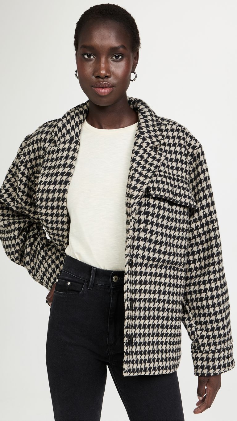 The 23 Best Houndstooth Jackets and How to Style Them | Who What Wear