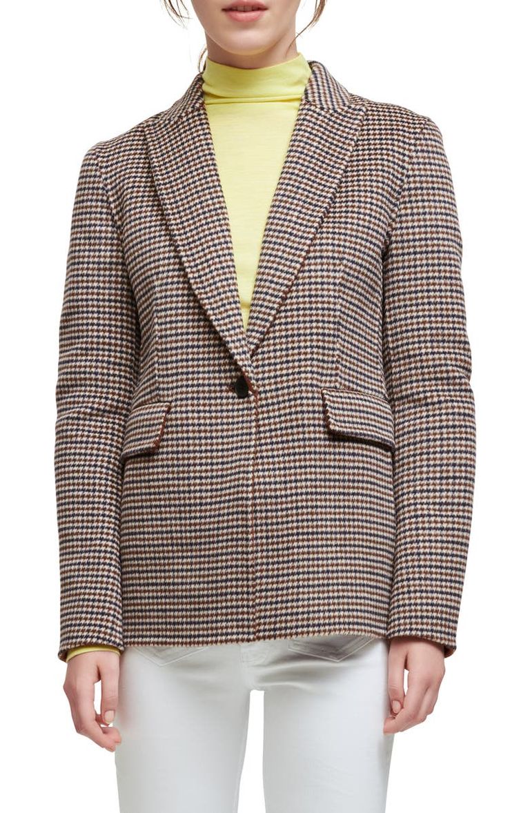 The 23 Best Houndstooth Jackets and How to Style Them | Who What Wear
