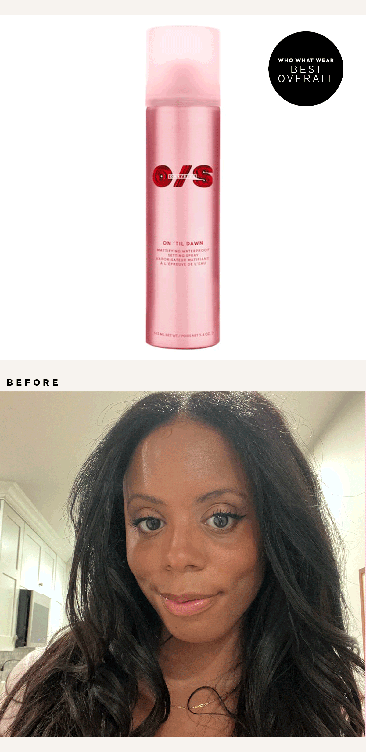 The 10 Best Setting Sprays, Editor-Tested and -Reviewed | Who What Wear