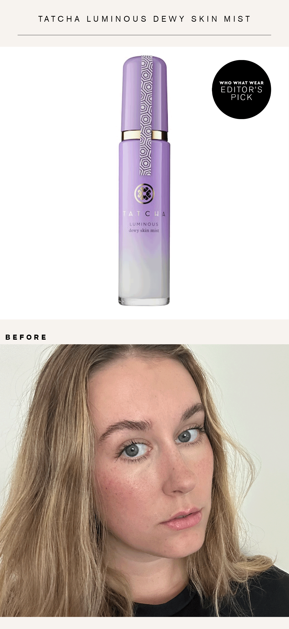 The 10 Best Setting Sprays, Editor-Tested and -Reviewed | Who What Wear