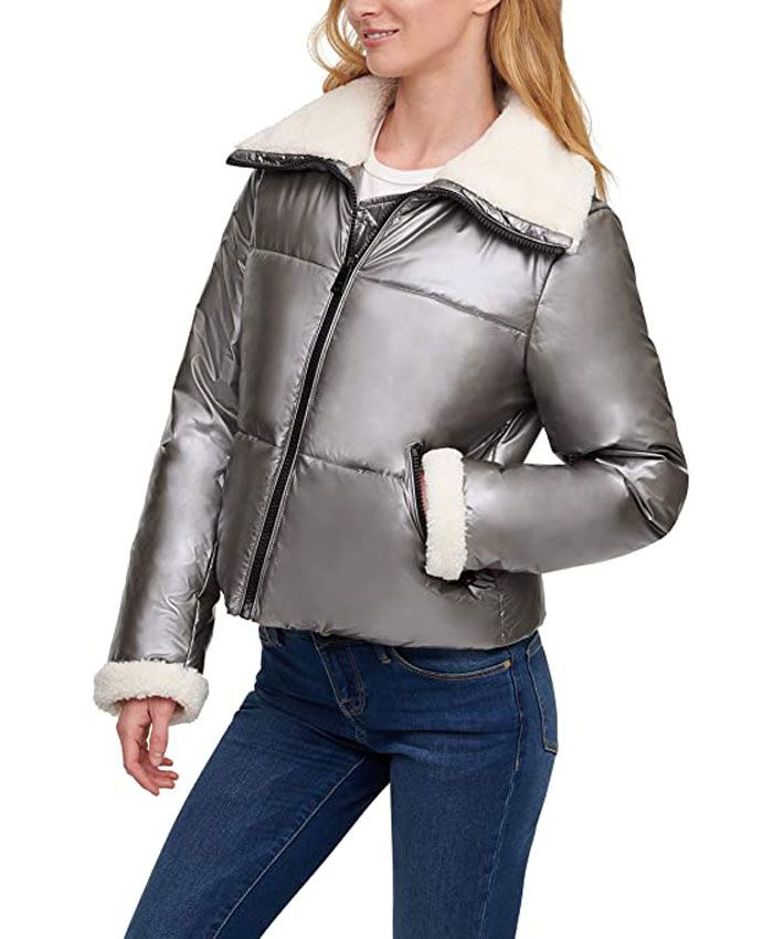 Camila Mendes Just Wore Amazon's Cutest $80 Puffer Jacket | Who What Wear