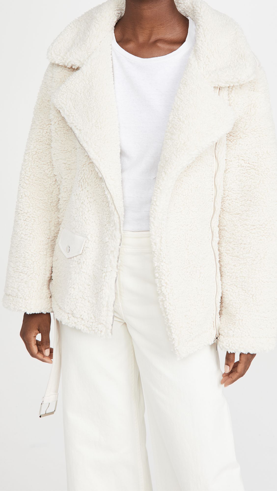 26 White Winter Coats That Will Be Replacing Our Black Ones | Who What Wear