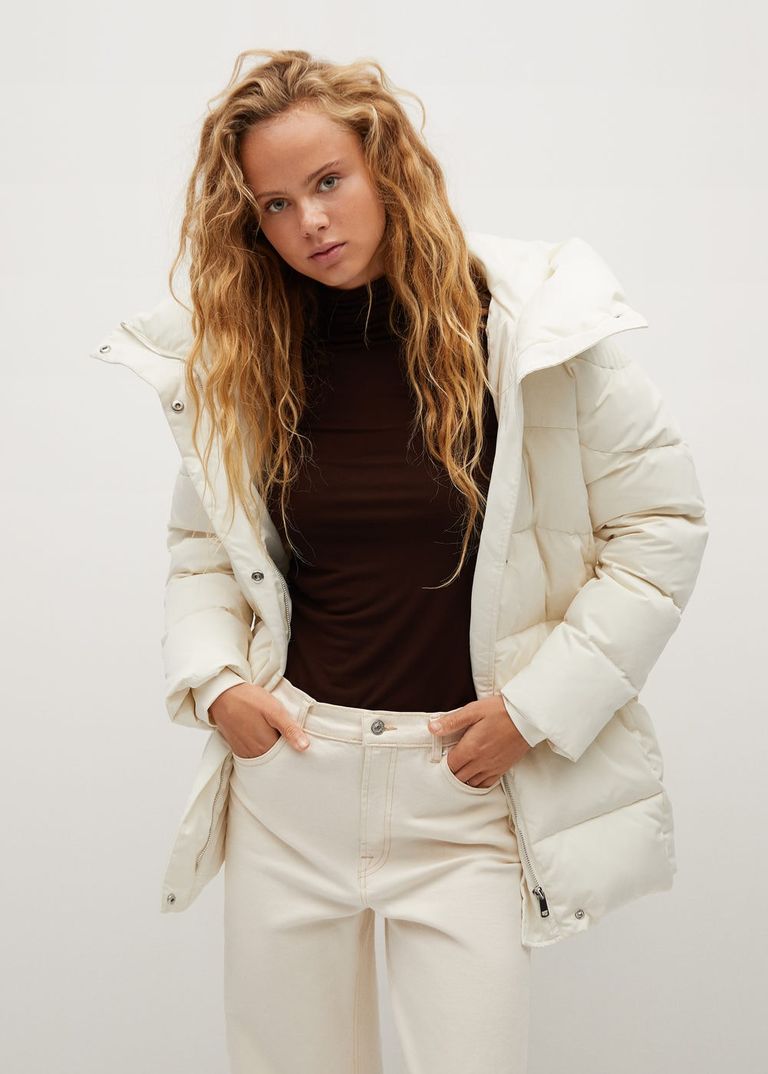 26 White Winter Coats That Will Be Replacing Our Black Ones | Who What Wear