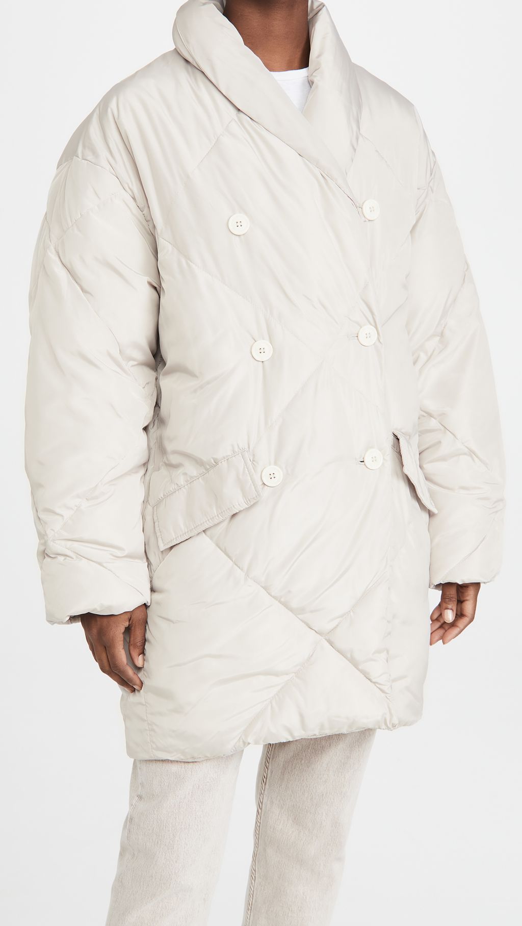 26 White Winter Coats That Will Be Replacing Our Black Ones | Who What Wear