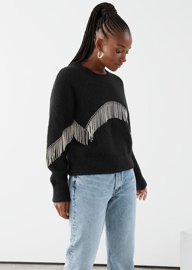 36 Pretty Statement Sweaters to Wear With Your Jeans | Who What Wear