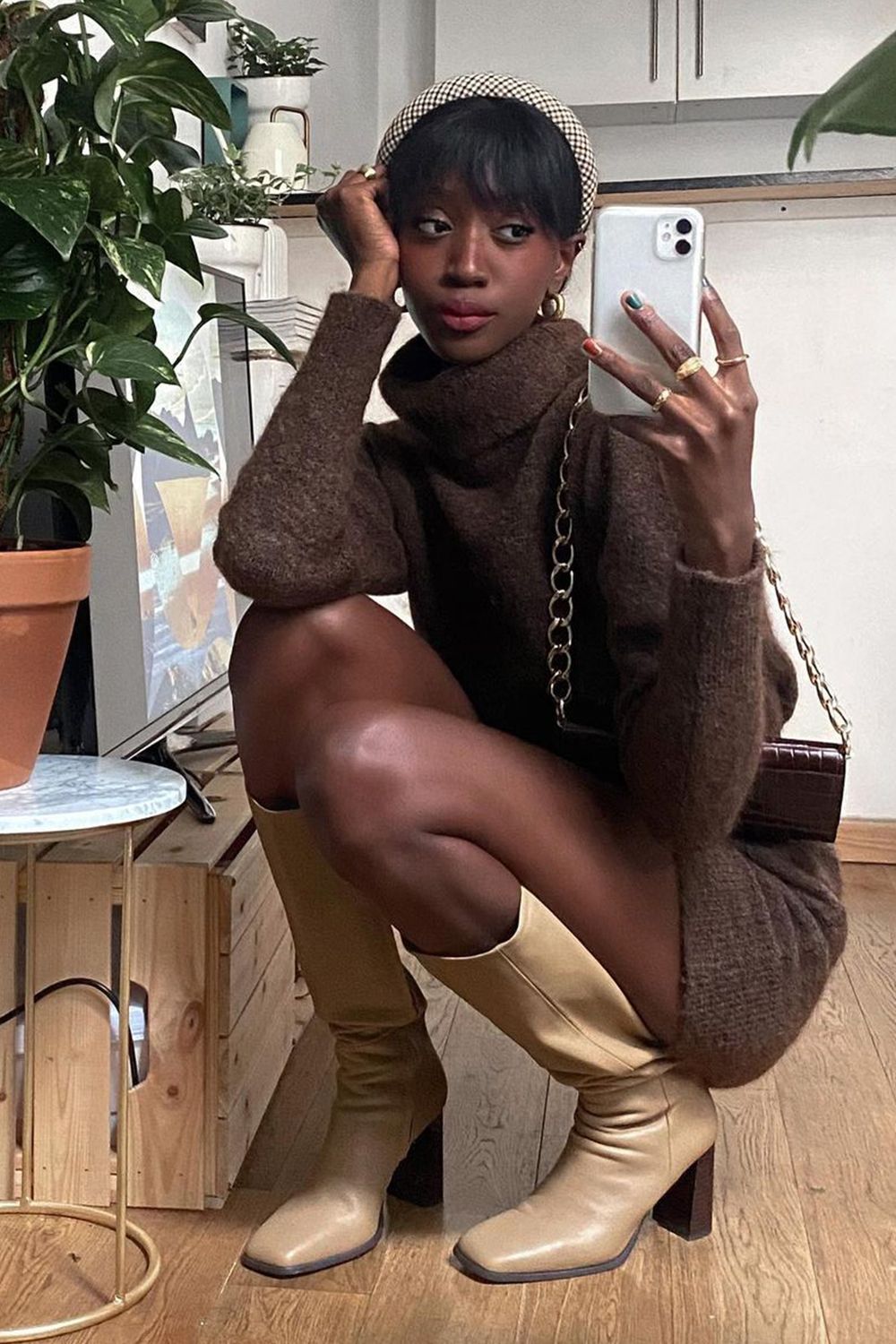 4 Easy Ways to Wear a Minidress in Winter | Who What Wear
