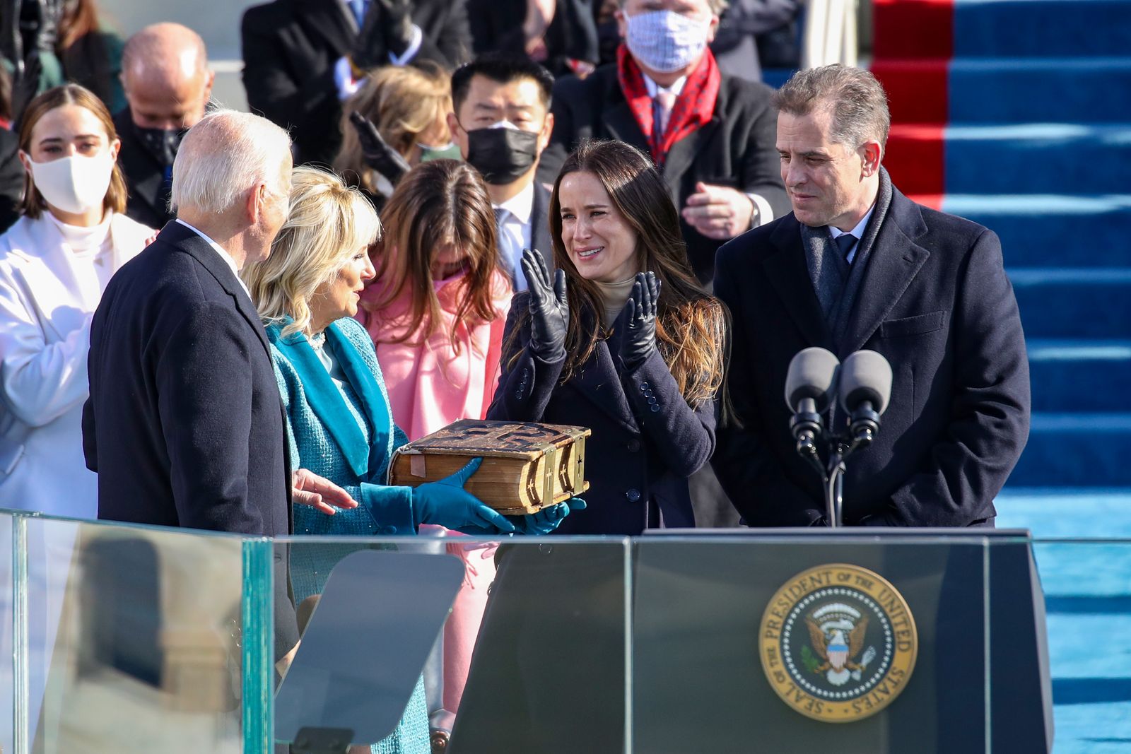 Michelle Obama Wore Wide-Leg Trousers to the Inauguration | Who What Wear