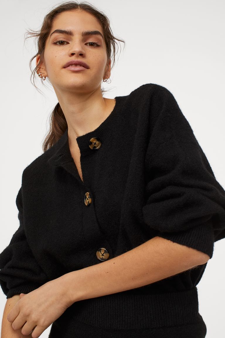 These Are the Best Ways to Wear Black Cardigans | Who What Wear