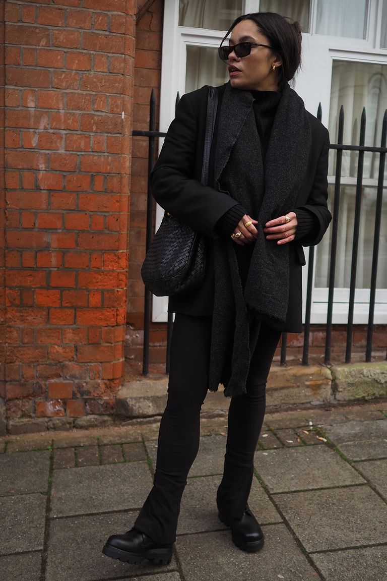 How to Wear a Black Jacket: 5 Perfect Blazer Outfits | Who What Wear