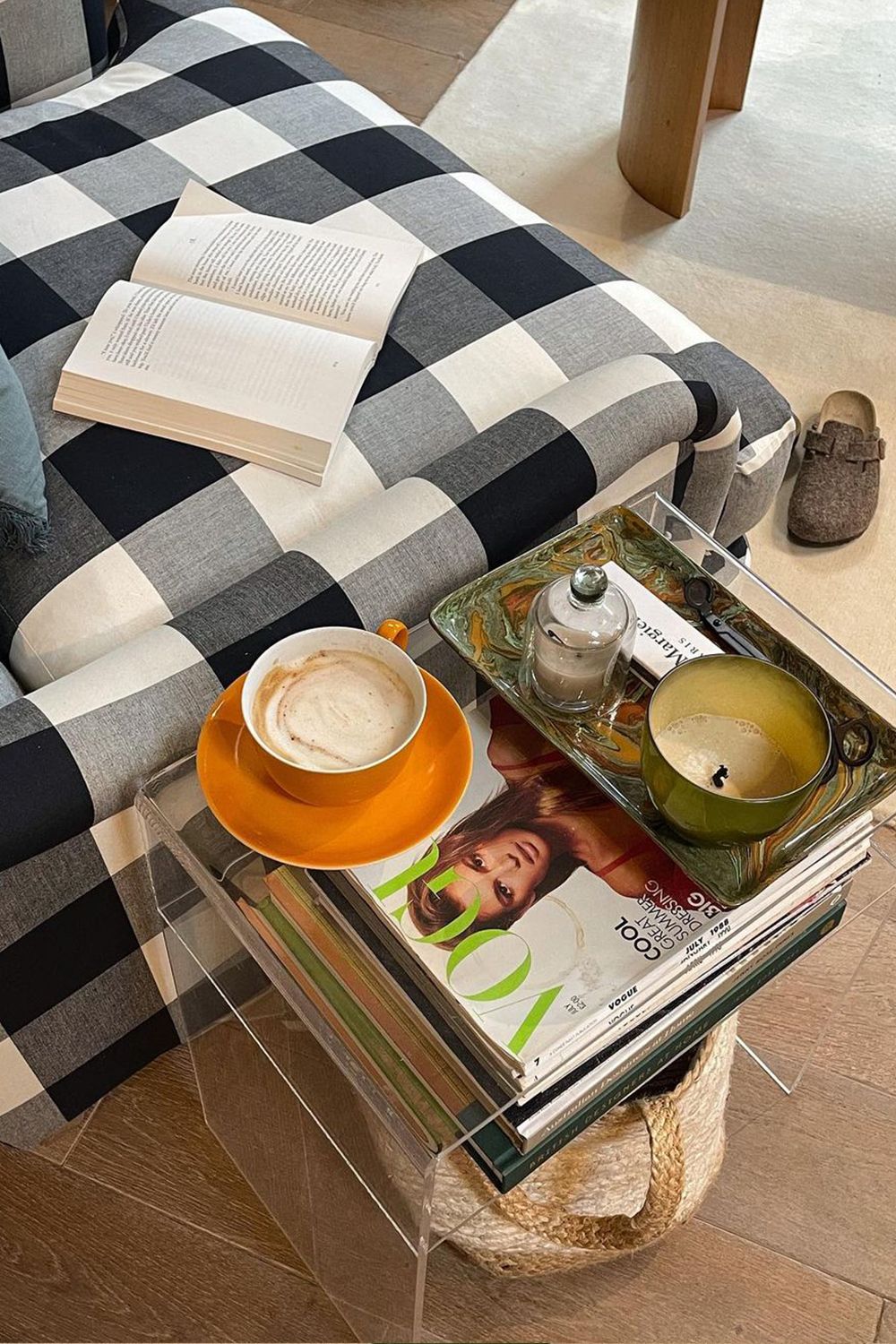 The Checkerboard Interiors Trend to Invest in This Year | Who What Wear