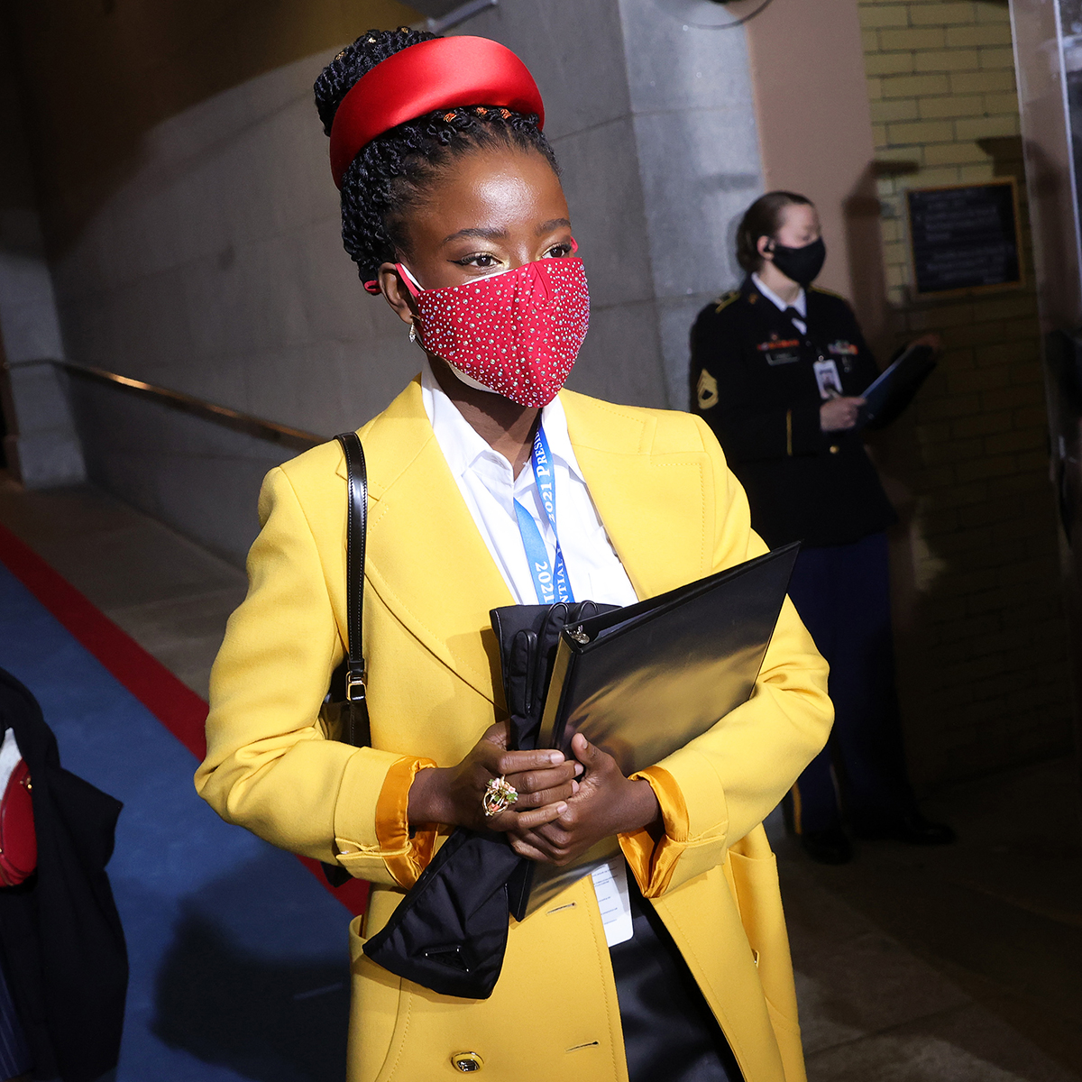 Amanda Gorman's Super Bowl Jewelry Is By This Buzzy Brand | Who What Wear