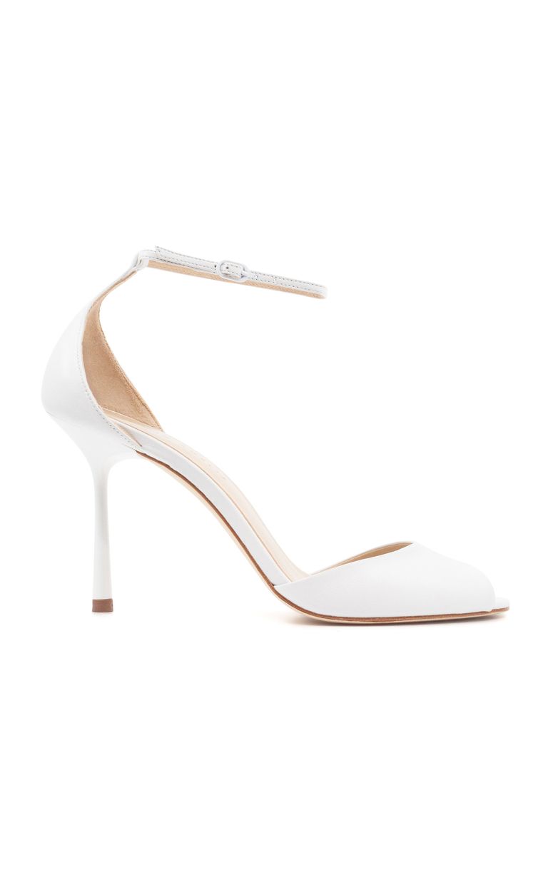 The 14 Best White Heels and How to Wear Them | Who What Wear