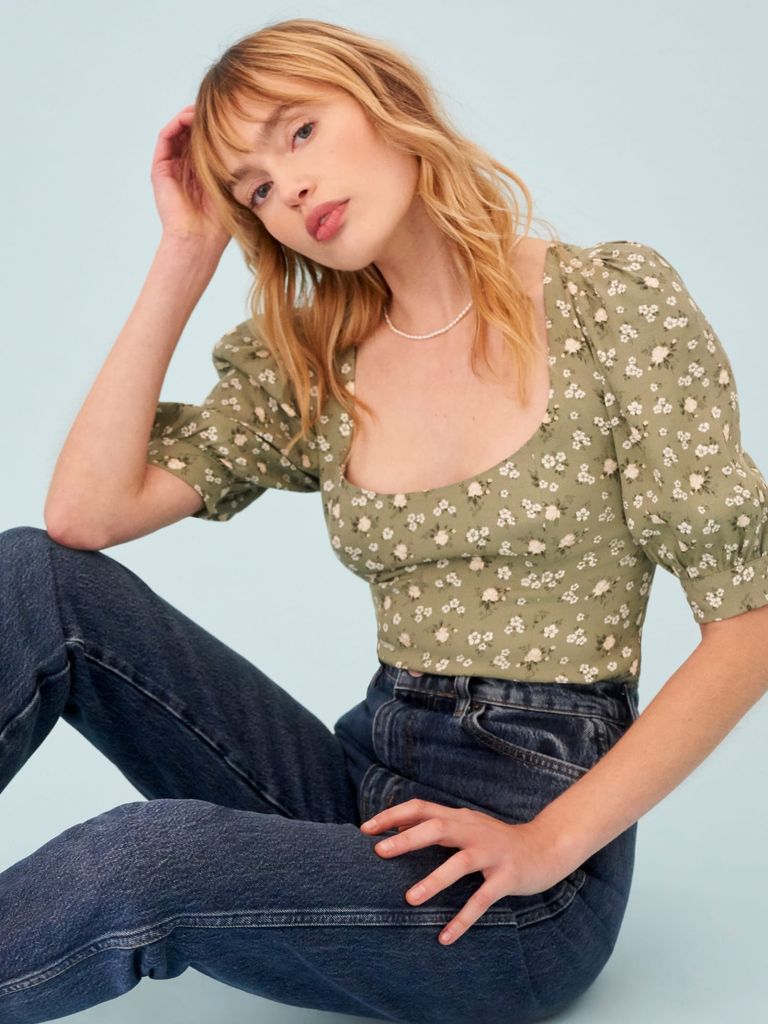 Reformation's Next Sellout Top Is Very Bridgerton | Who What Wear