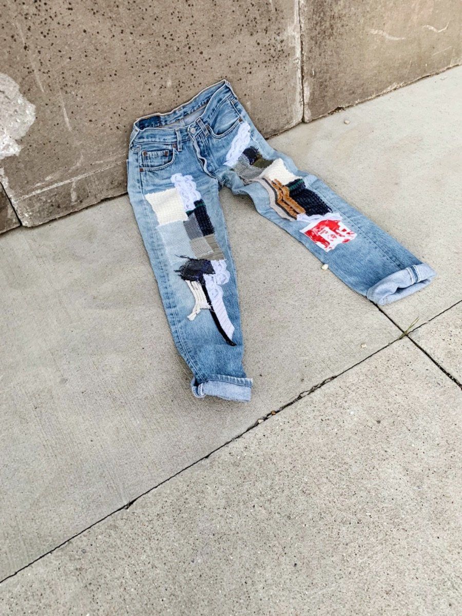 Patchwork Denim Is the Trend Huge Designers Are Revisiting | Who What Wear