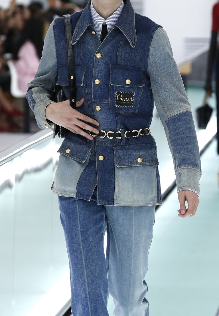 Patchwork Denim Is the Trend Huge Designers Are Revisiting | Who What Wear