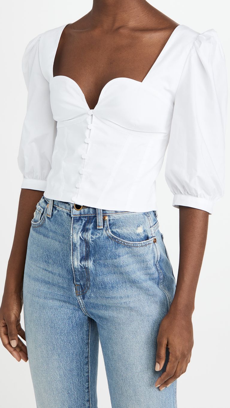 Cute Necklines to Wear for a Zoom Date | Who What Wear