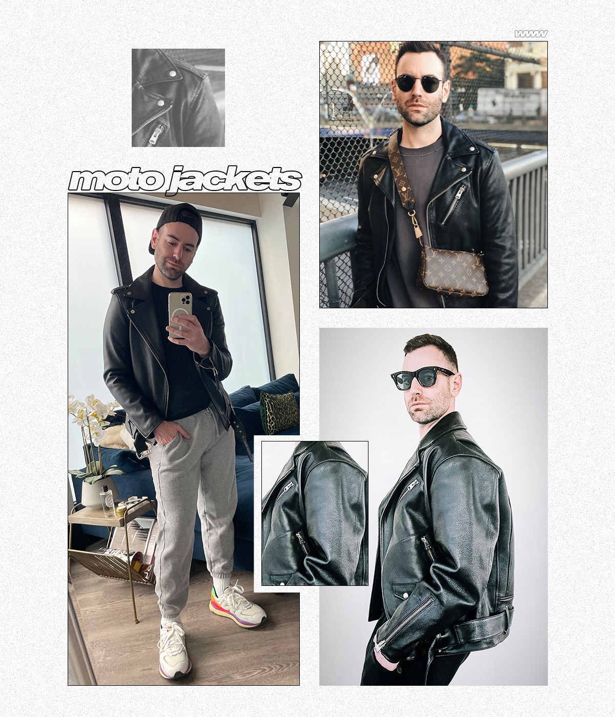5 Stylish Ways to Wear a Leather Moto Jacket | Who What Wear