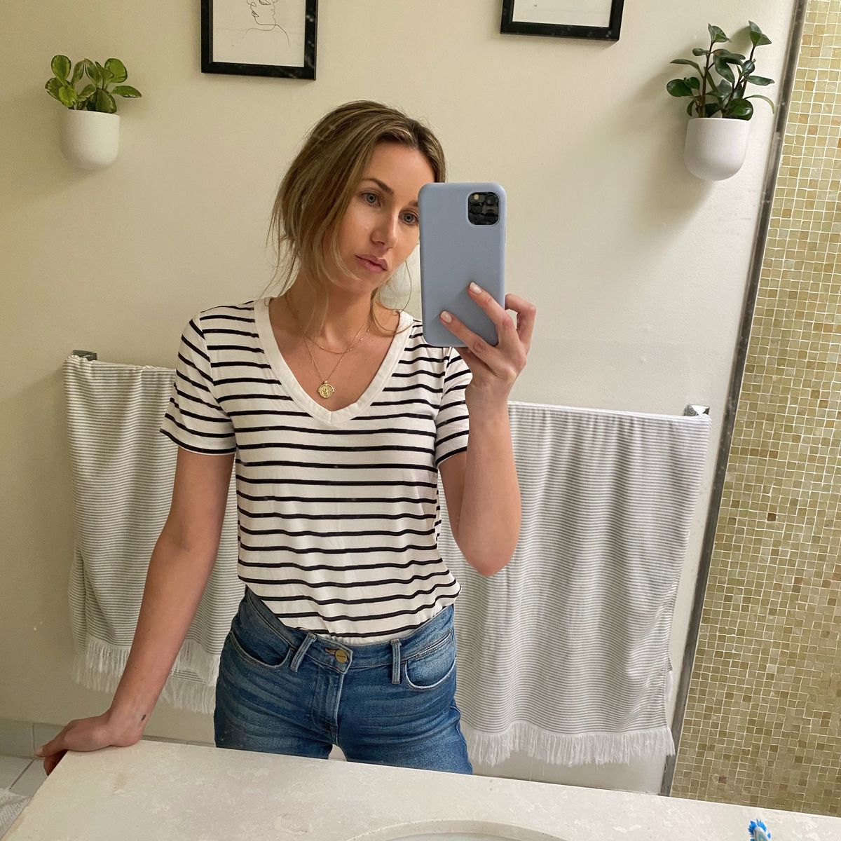 The 3 Best V-Necks on Amazon, Hands Down | Who What Wear