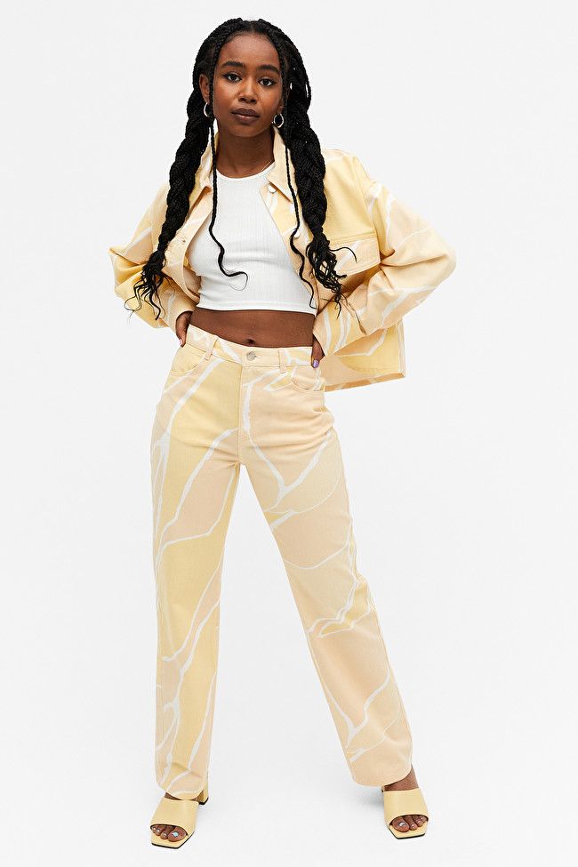 We've Found the Best Printed Jeans to Shop Right Here | Who What Wear