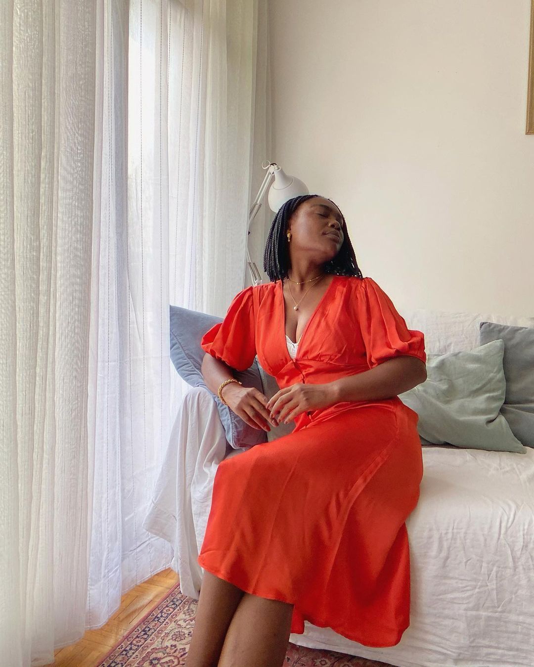 15 Chic Red-Dress Outfits to Copy From French Girls | Who What Wear