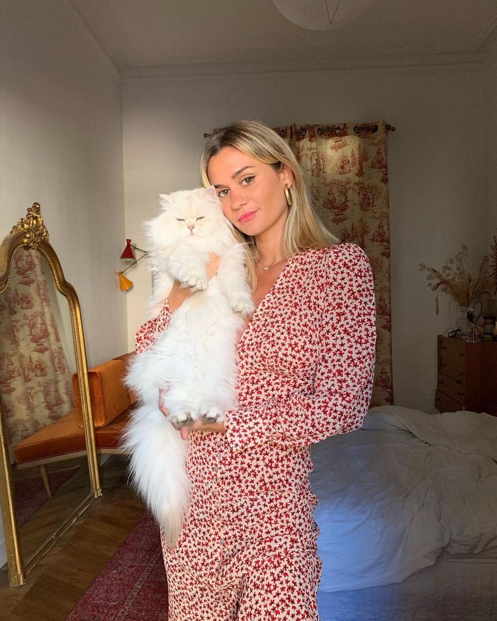 15 Chic Red-Dress Outfits to Copy From French Girls | Who What Wear