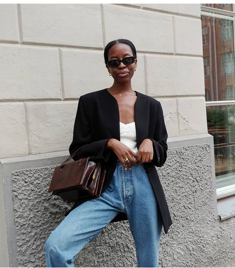 Why Jeans, a Blazer and a T-Shirt Make Our Favourite Outfit | Who What Wear