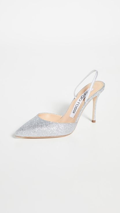 7 Chic Silver Heels and How to Style Them | Who What Wear