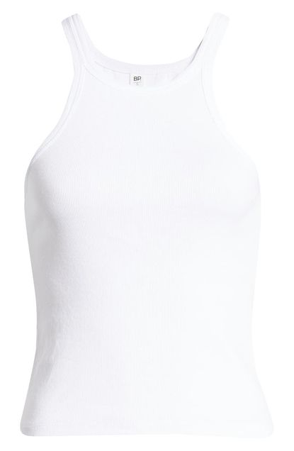 The 25 Best White Ribbed Tank Tops for Women | Who What Wear