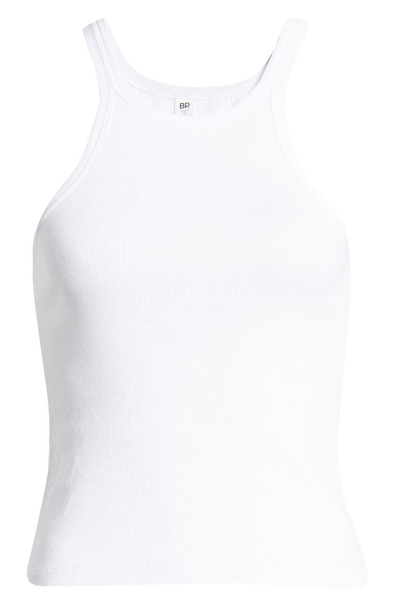 The 25 Best White Ribbed Tank Tops for Women | Who What Wear