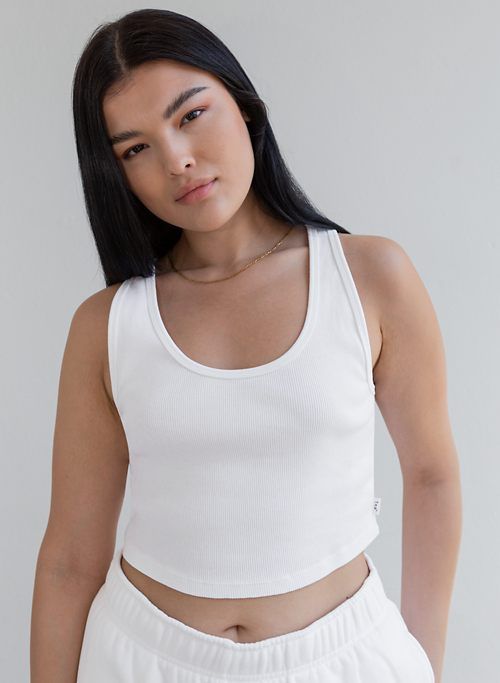 The 25 Best White Ribbed Tank Tops for Women | Who What Wear