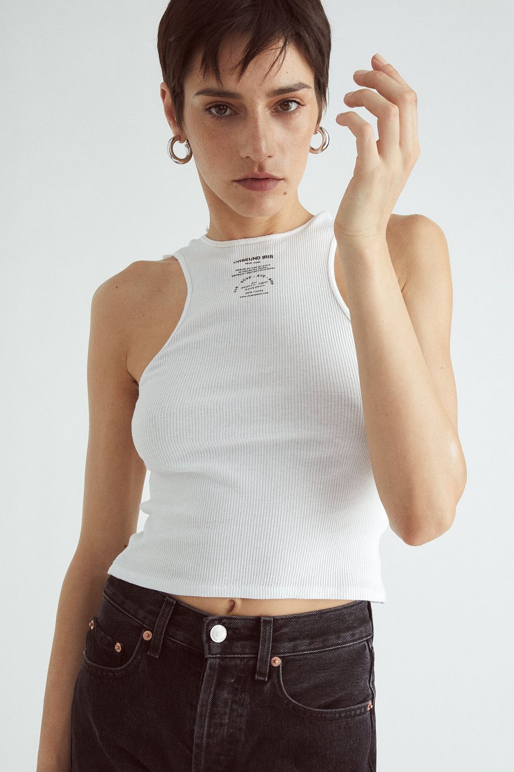 The 25 Best White Ribbed Tank Tops for Women | Who What Wear