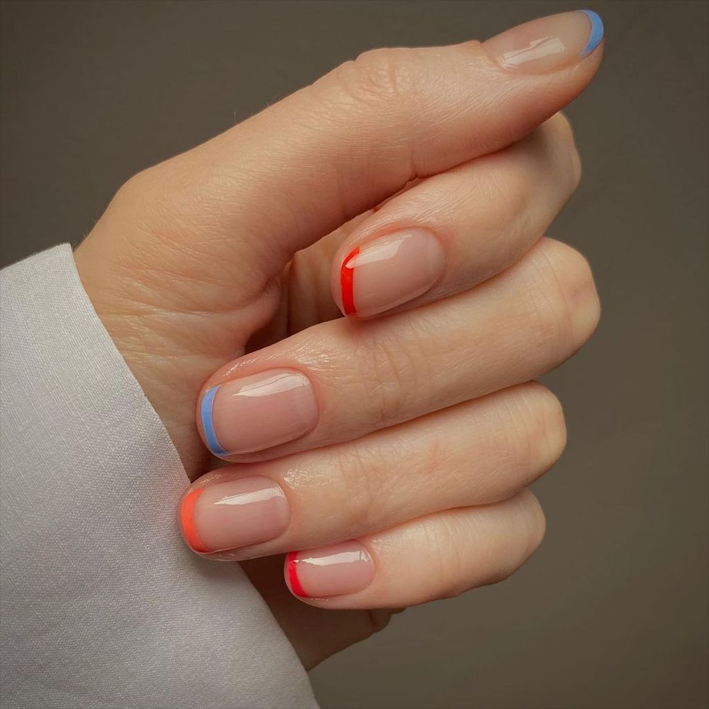The 32 Best Colourful French-Manicure Ideas to Try in 2024 | Who What ...