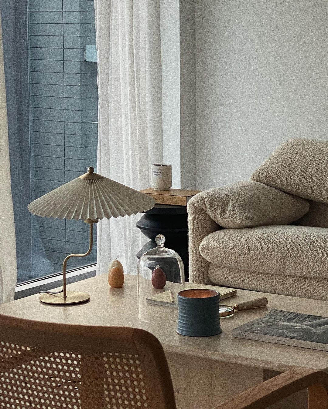 H&M's Wavy Pleated Lamp Is Finally Back in Stock | Who What Wear