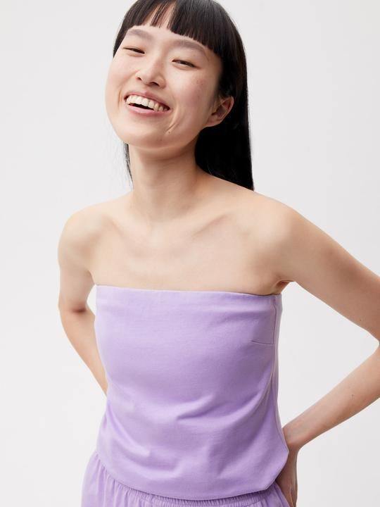 19 Chic Strapless Summer Tops We're About to See Everywhere | Who What Wear