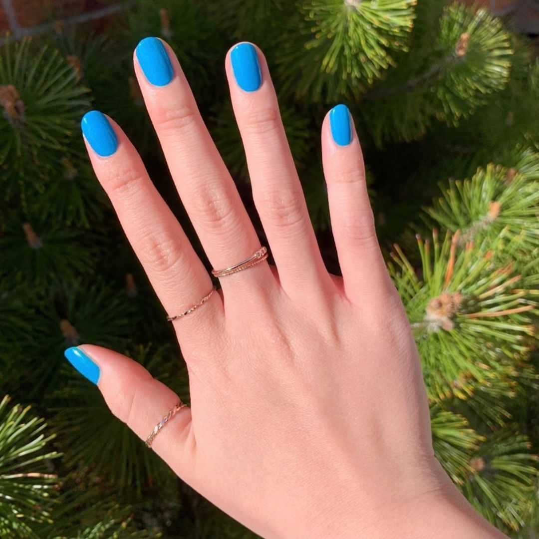 The Blue Nail Trend Is Going to Be Huge This Summer | Who What Wear