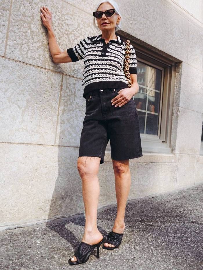 15 Best Long Jean Shorts and How to Wear Them for Summer | Who What Wear