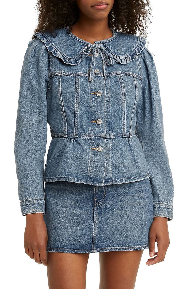 23 Cool Denim Jackets the Fashion Set Would Wear | Who What Wear