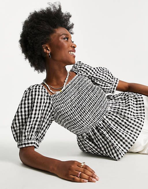 The 28 Best Shirred Tops That Will Go With Everything | Who What Wear