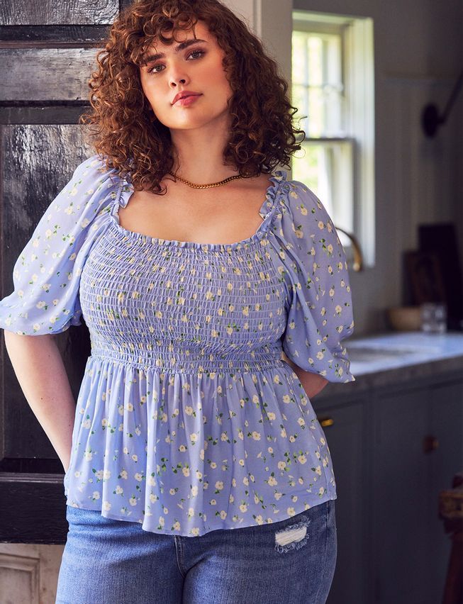 The 28 Best Shirred Tops That Will Go With Everything | Who What Wear