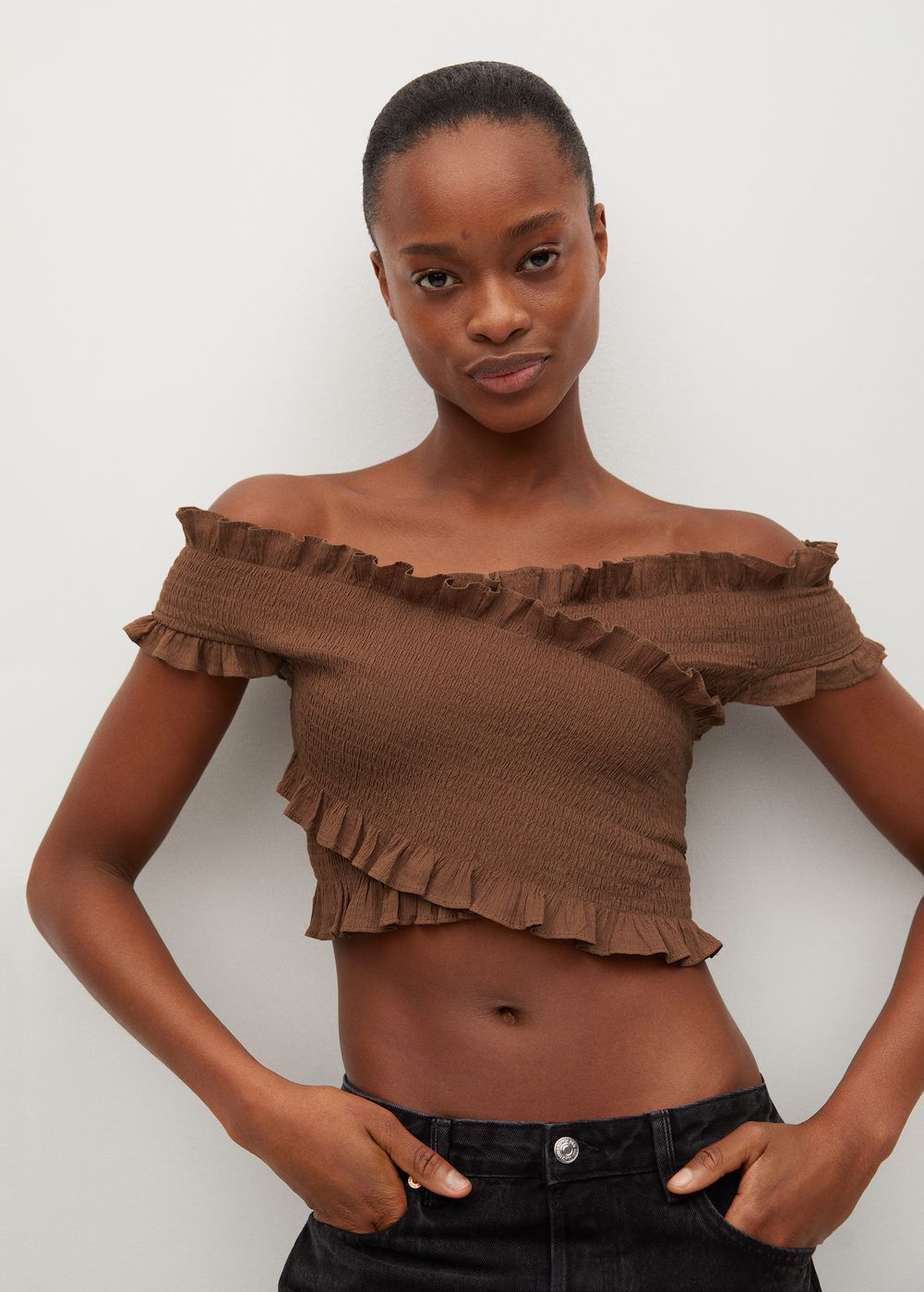 The 28 Best Shirred Tops That Will Go With Everything | Who What Wear