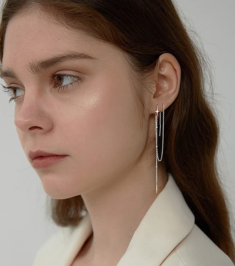 The 21 Best Threader Earrings on the Market | Who What Wear