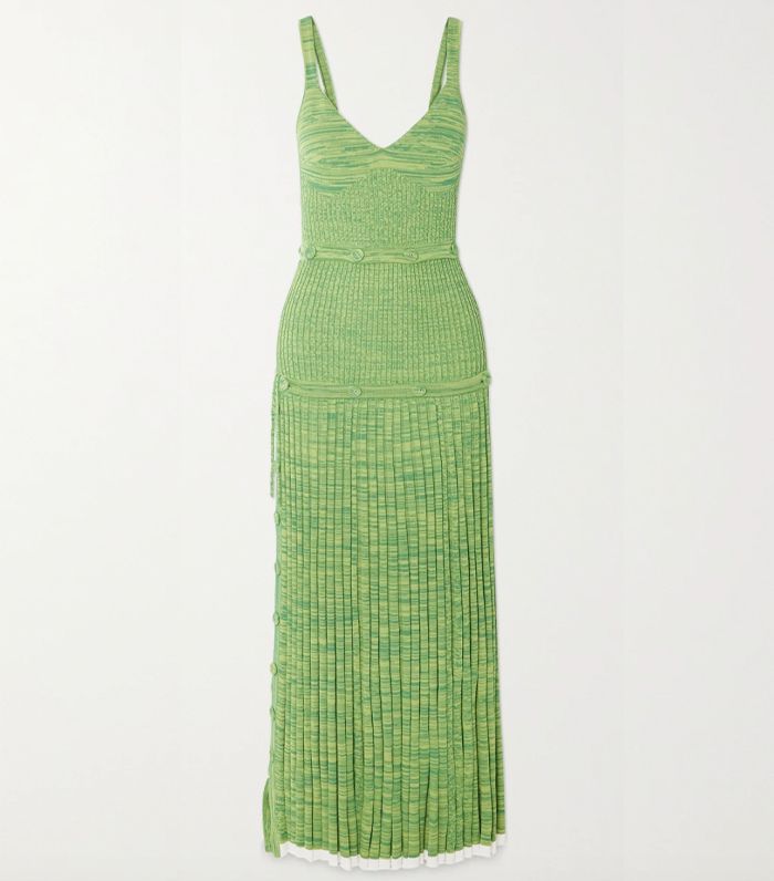 Whistles Just Re-Created Rachel Green's Iconic Green Dress | Who What Wear