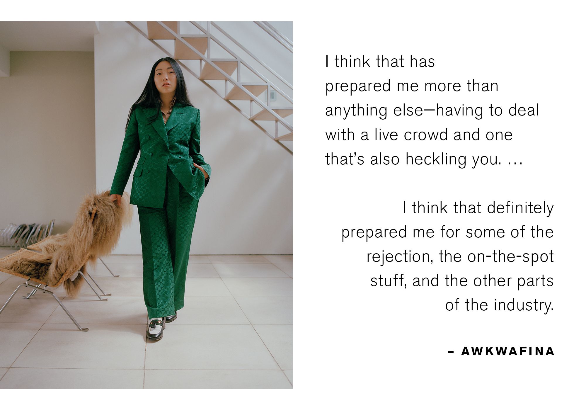 Awkwafina Is the Moment (Whether She Likes It or Not) | Who What Wear