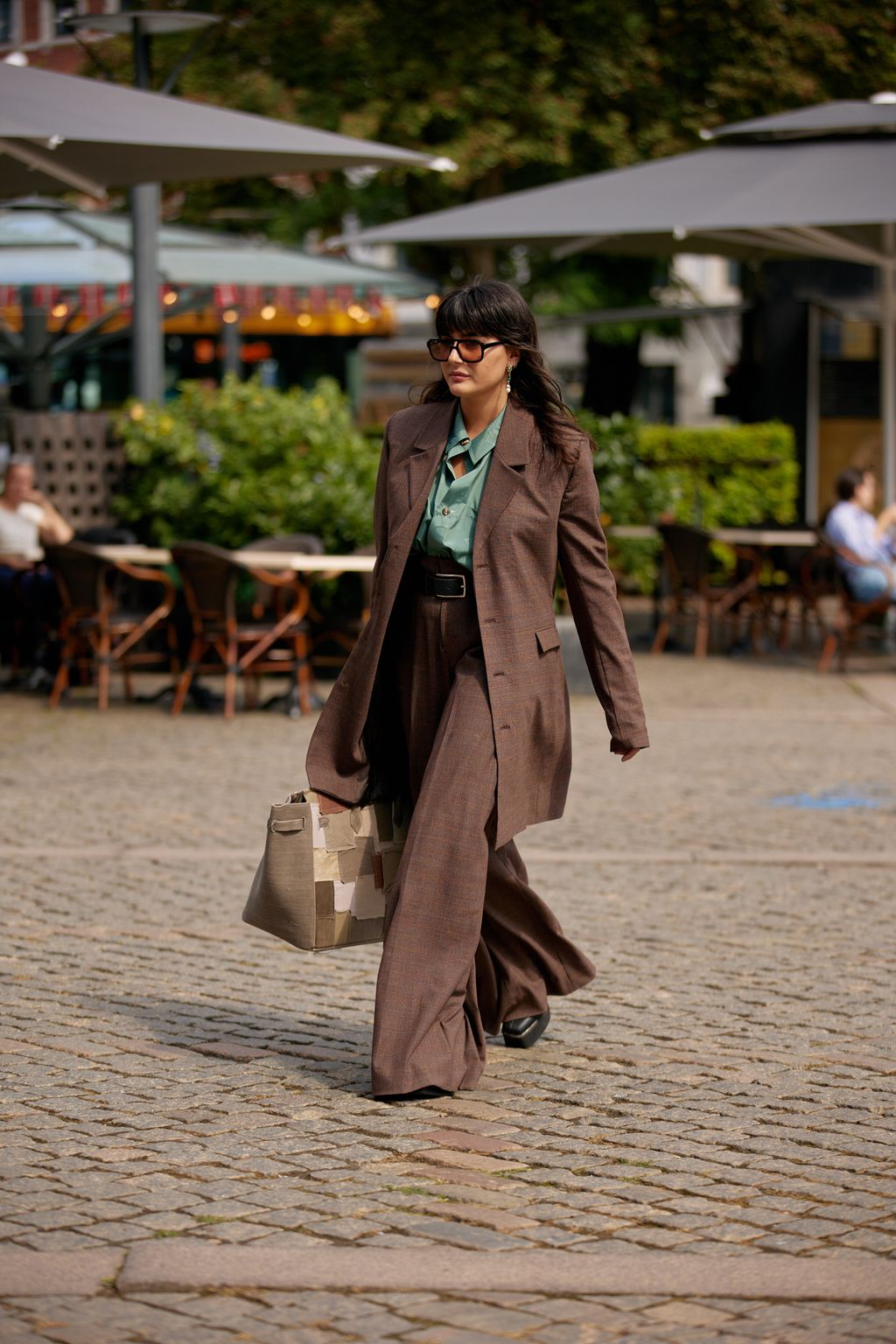 Wide-Leg Pants Are Fall's Biggest Street Style Trend | Who What Wear