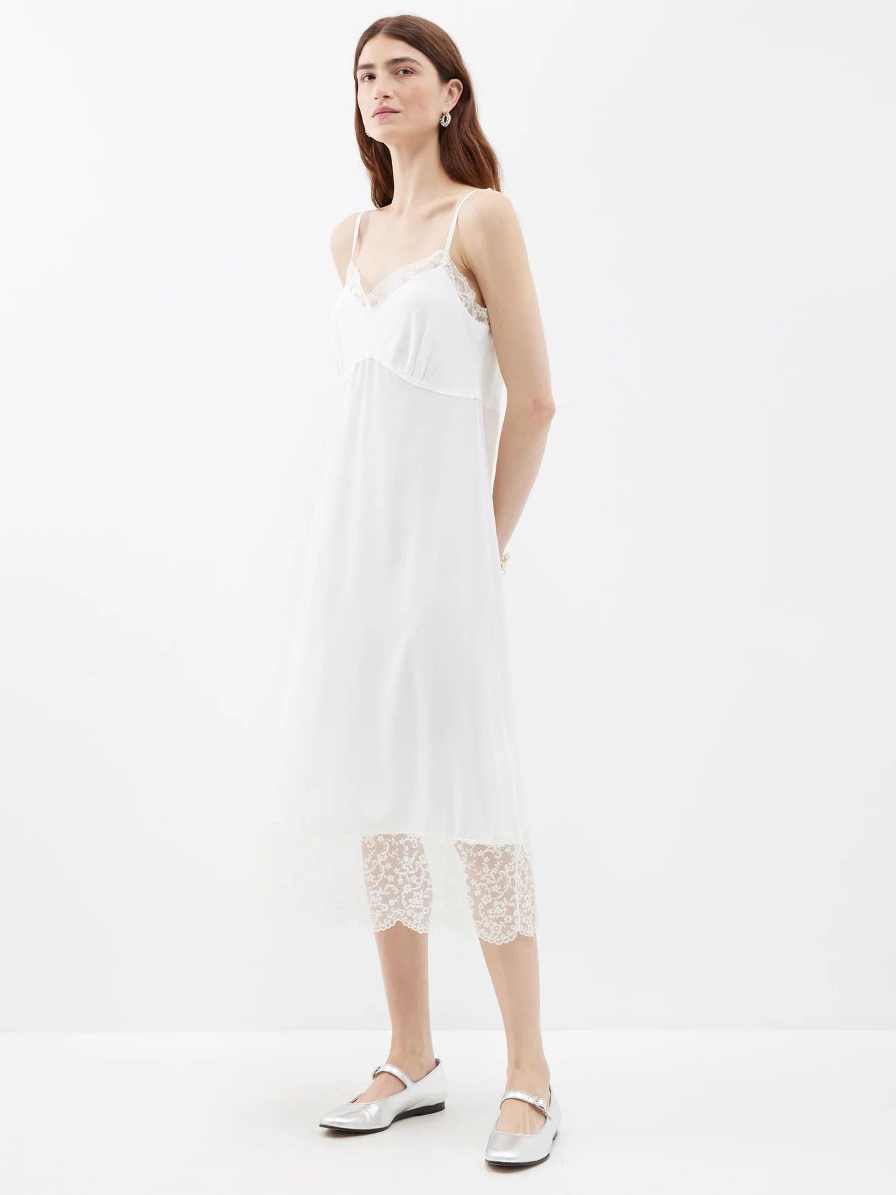 The Lace Slip Dress Trend Is Back Again—Here Are the Best | Who What Wear