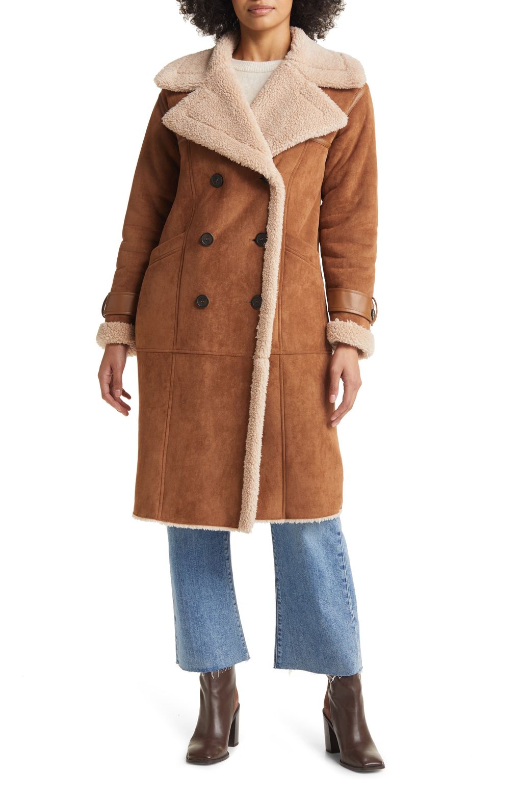 The 29 Best Shearling Coats for Women in 2024 | Who What Wear