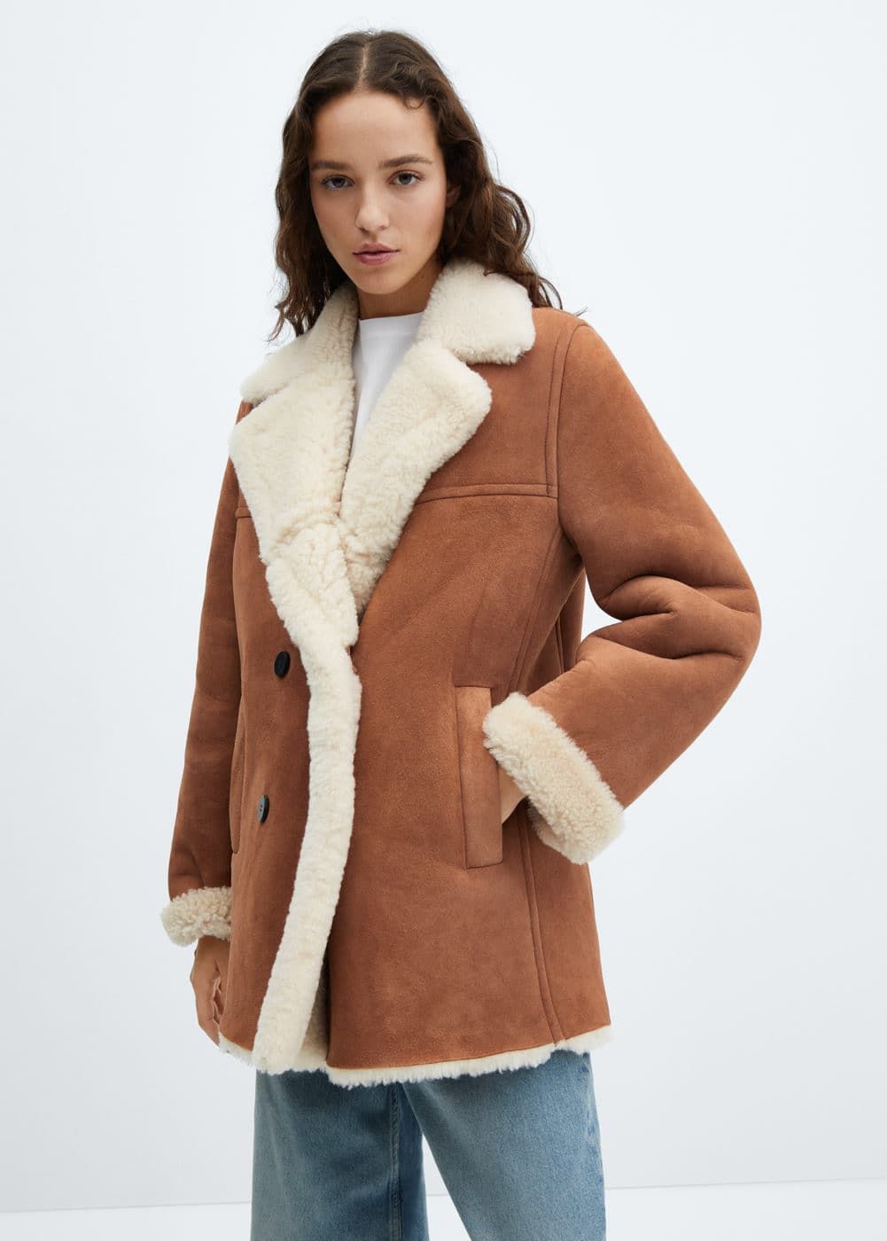 The 29 Best Shearling Coats for Women in 2024 | Who What Wear