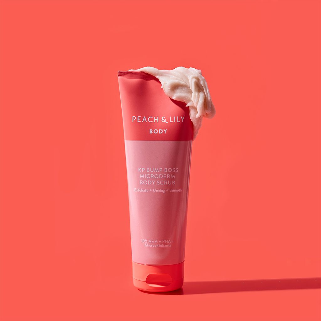 Reviewed: Peach & Lily KP Bump Boss Microderm Body Scrub | Who What Wear