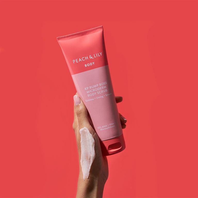 Reviewed: Peach & Lily KP Bump Boss Microderm Body Scrub | Who What Wear